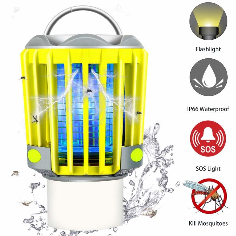 Portable Personal Bug Zapper – I Crave This