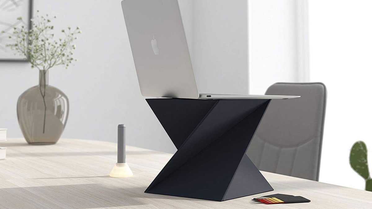 Levit8 Flat-Folding Portable Standing Desk – I Crave This